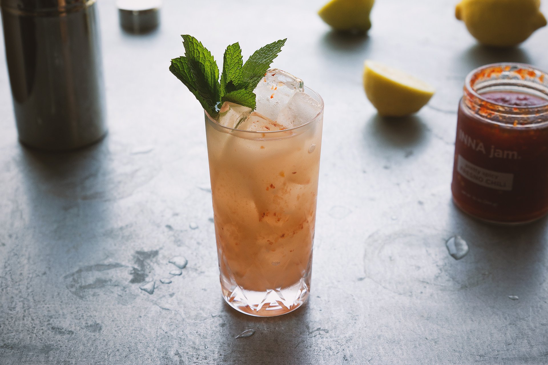 Gin, Jam & Yogurt Cocktail – HonestlyYUM Gin, Jam & Yogurt Cocktail – HonestlyYUM
