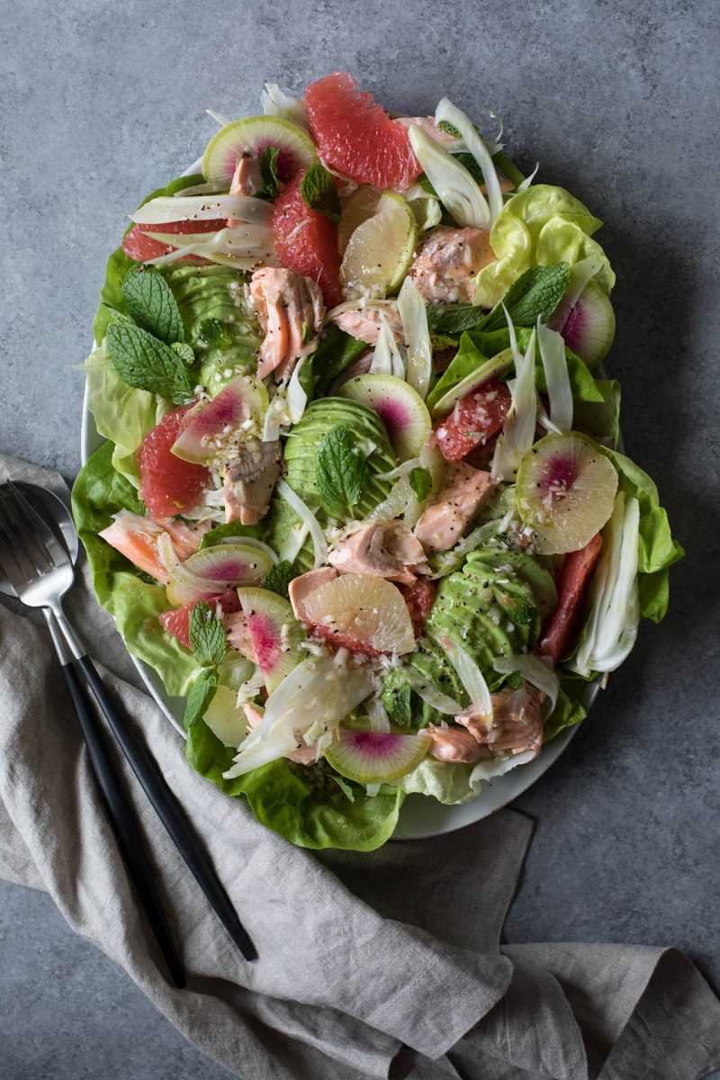 Winter Salmon Salad HonestlyYUM winter-salmon-salad-honestlyyum
