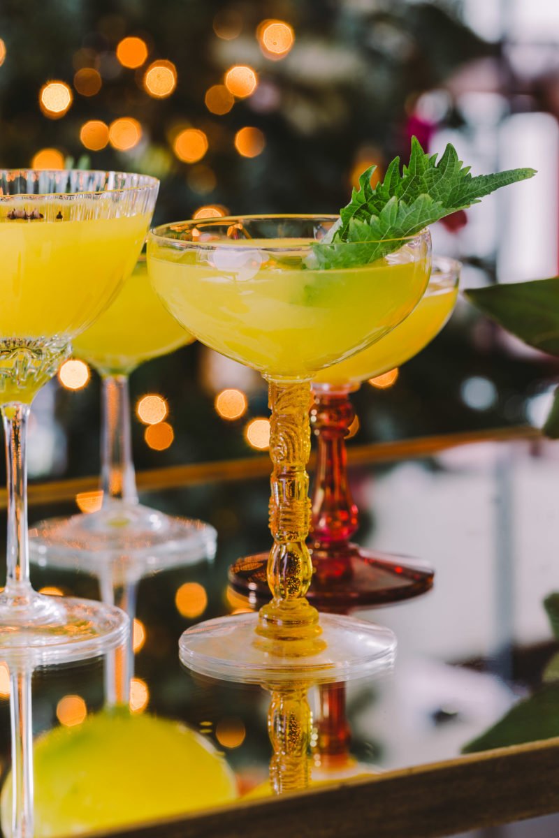 Mandarin Shiso Cocktail – HonestlyYUM